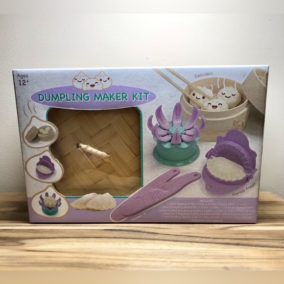 Source Unknown | Kitchen | New Dumpling Maker Kit Kitchen Tool Purple ...